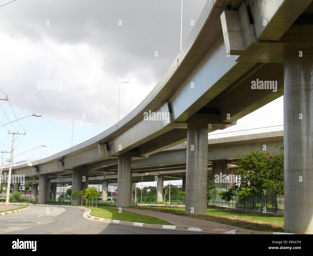 Octavio Frias de Oliveira bridge, São Paulo, Brazil Stock Photo - Alamy