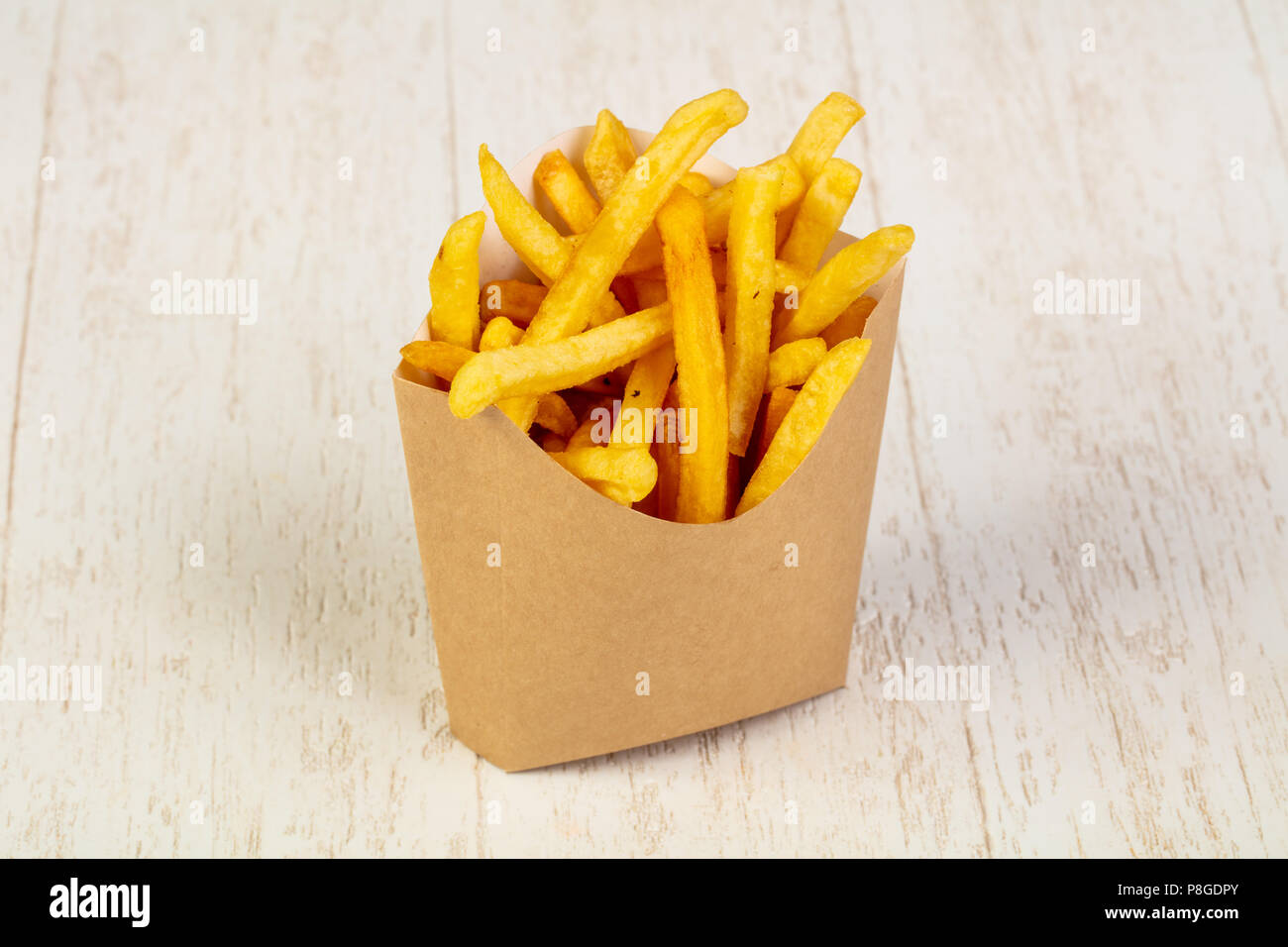 Palatable french fries with salt Stock Photo - Alamy