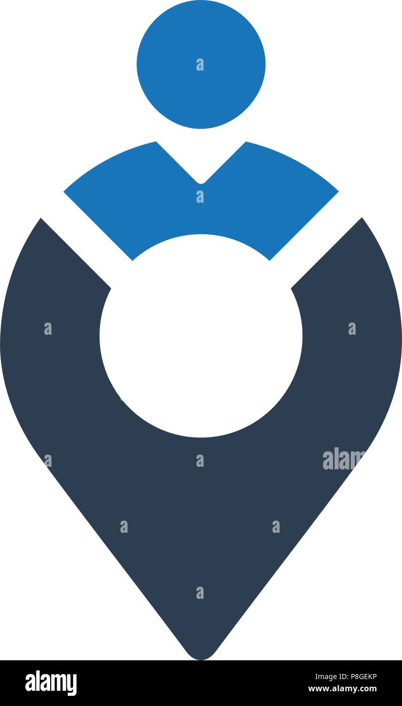 Business Location Icon Stock Vector Image & Art - Alamy