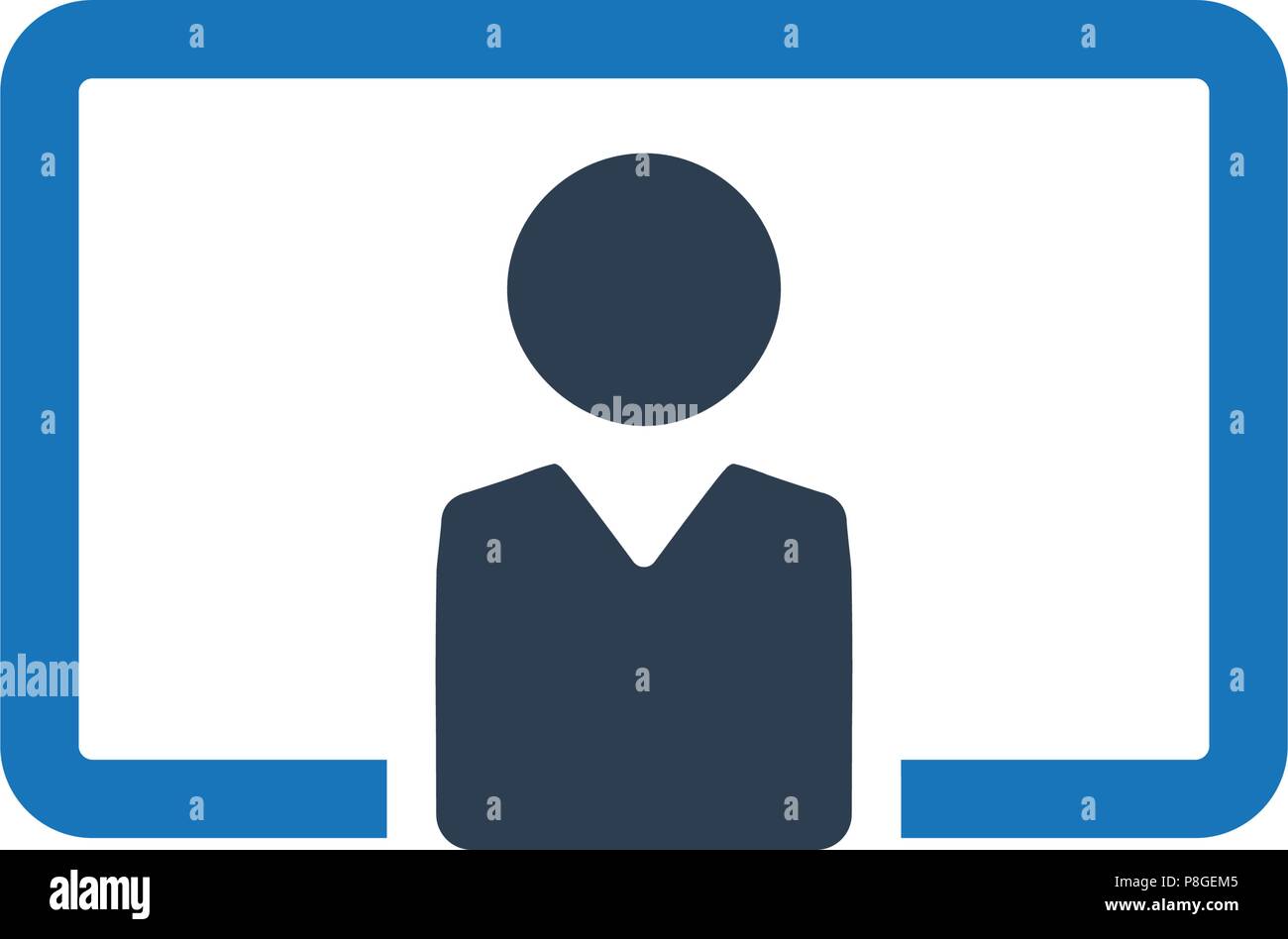 Teaching, training icon Stock Vector Image & Art - Alamy