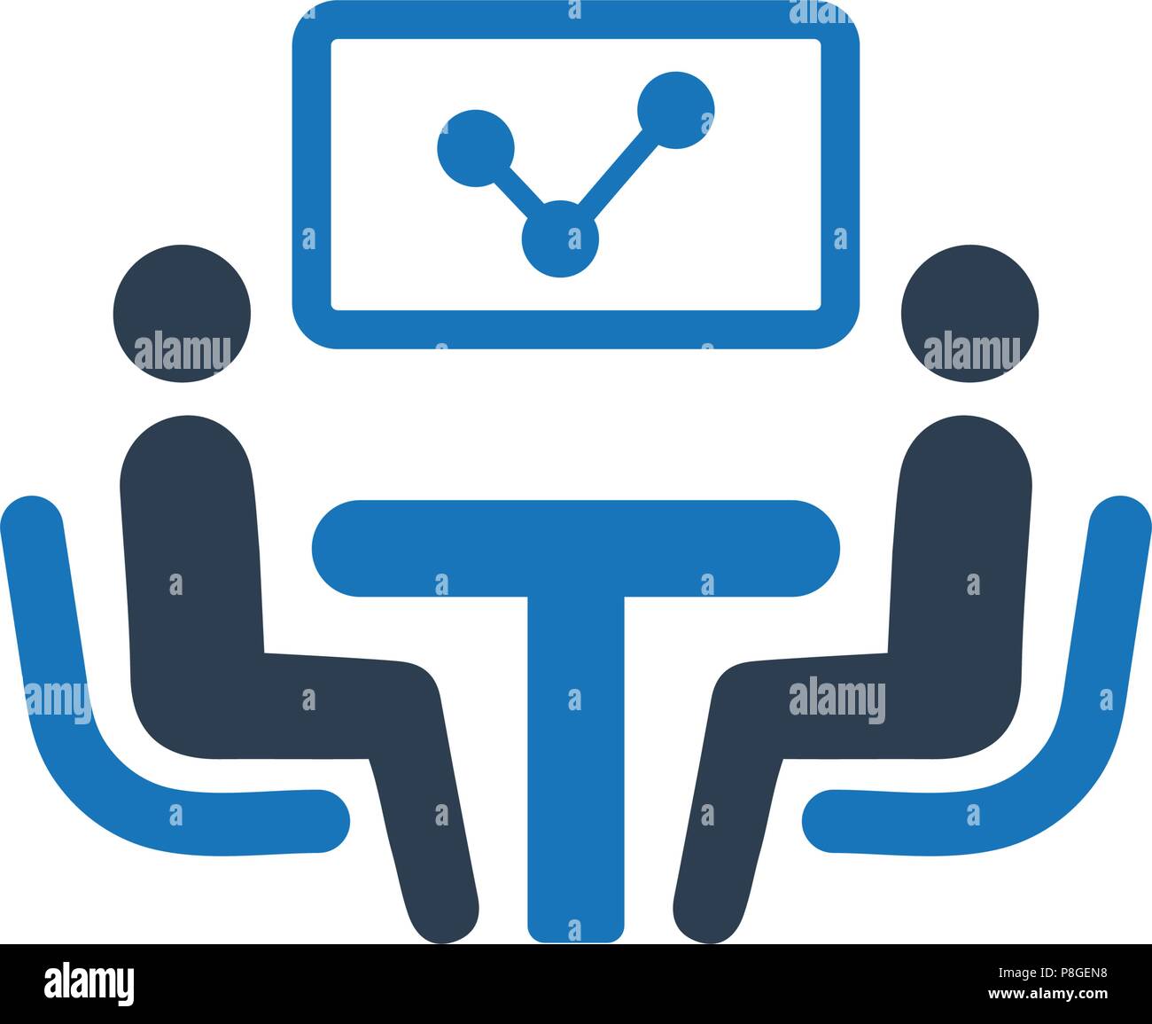 Conference discuss vector vectors hi-res stock photography and images ...