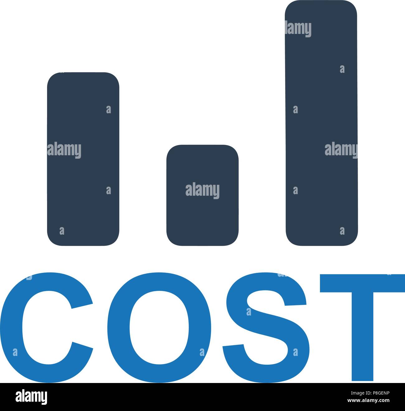 Cost Report Icon Stock Vector Image & Art - Alamy