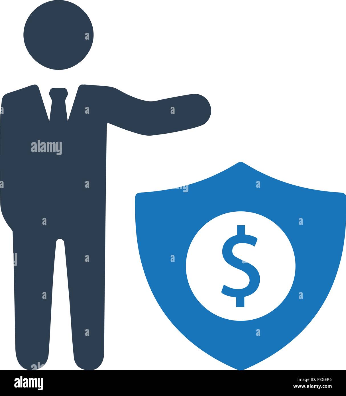 Business Protection Icon Stock Vector Image & Art - Alamy