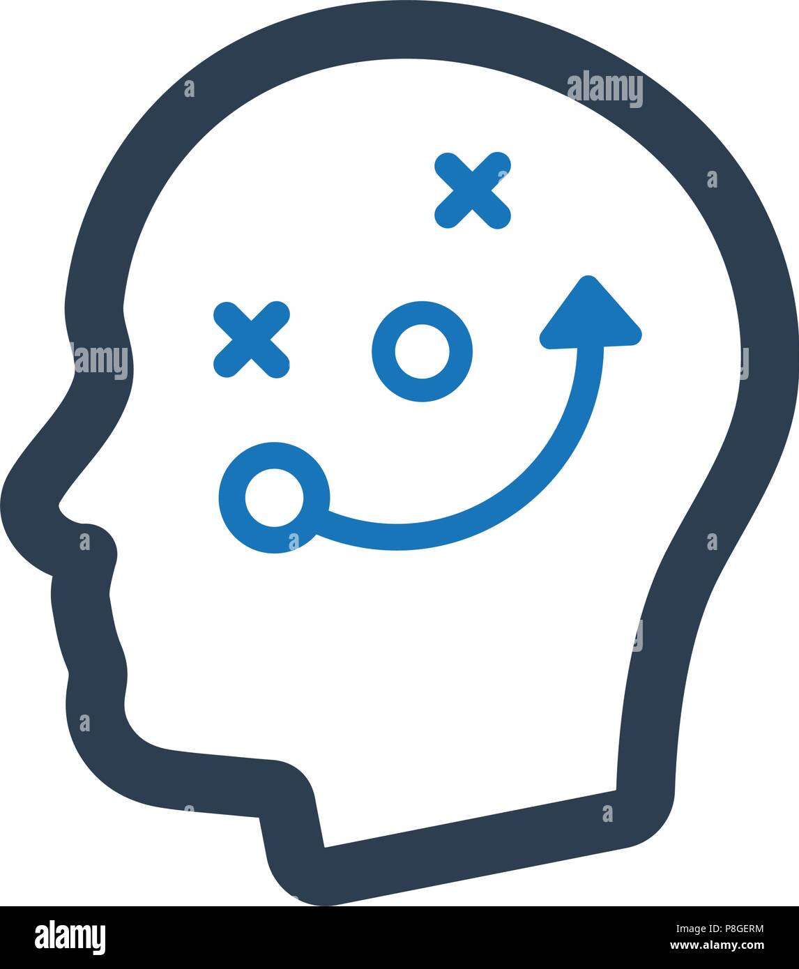 Thinking Strategic Planning Icon Stock Vector Image & Art - Alamy