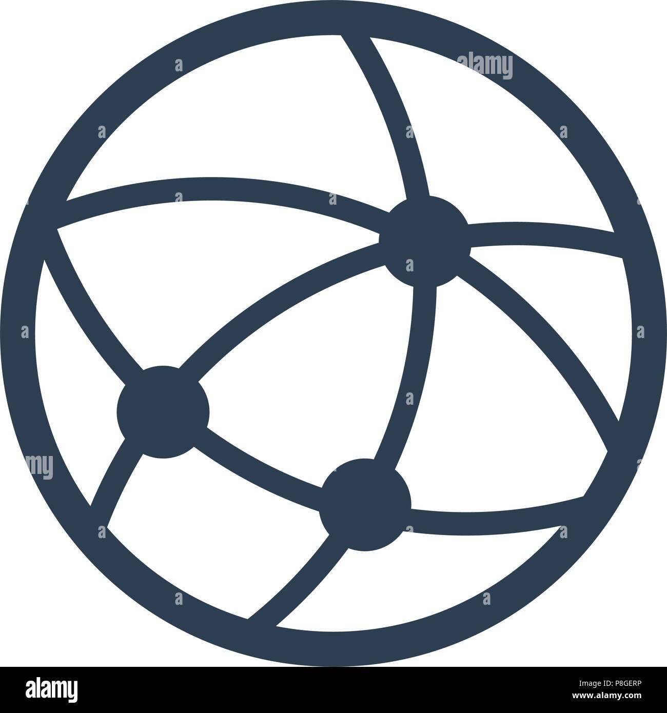 Global communication Stock Vector Images - Alamy