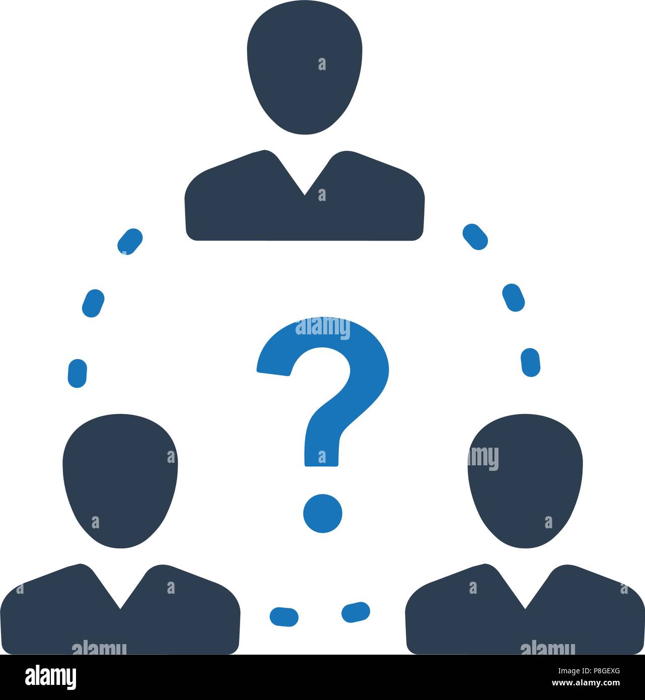 Teamwork Support Icon Stock Vector Image & Art - Alamy