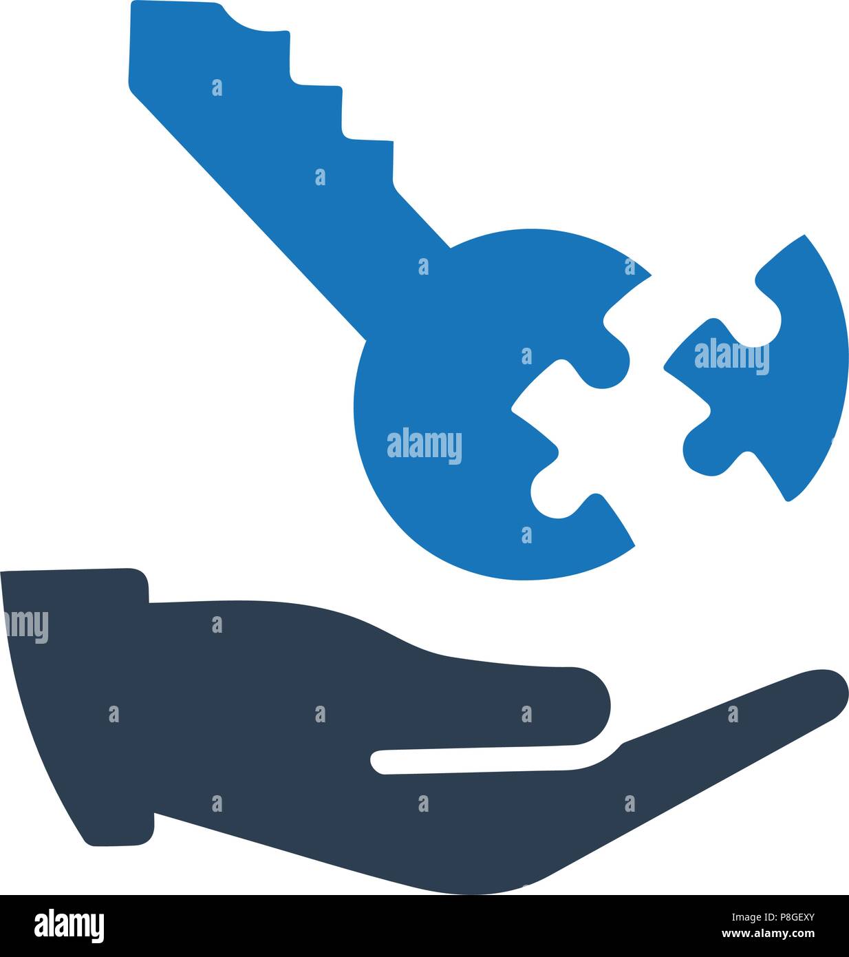 Key Solution Icon Stock Vector Image & Art - Alamy