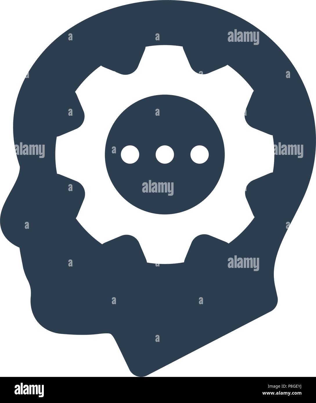 Thinking Solutions Icon Stock Vector Image & Art - Alamy