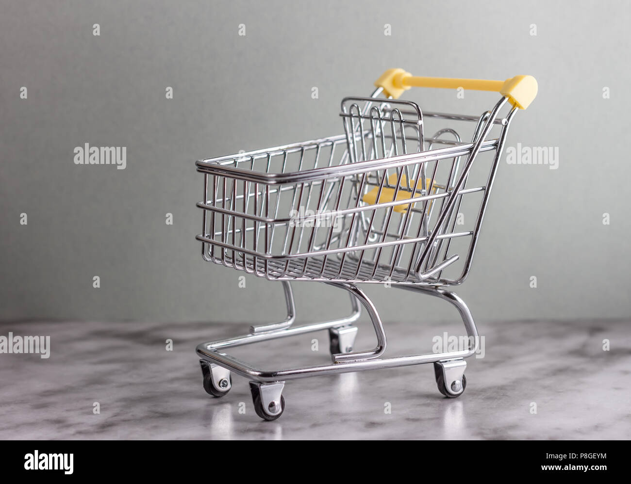 mini shopping cart Stock Photo - Alamy