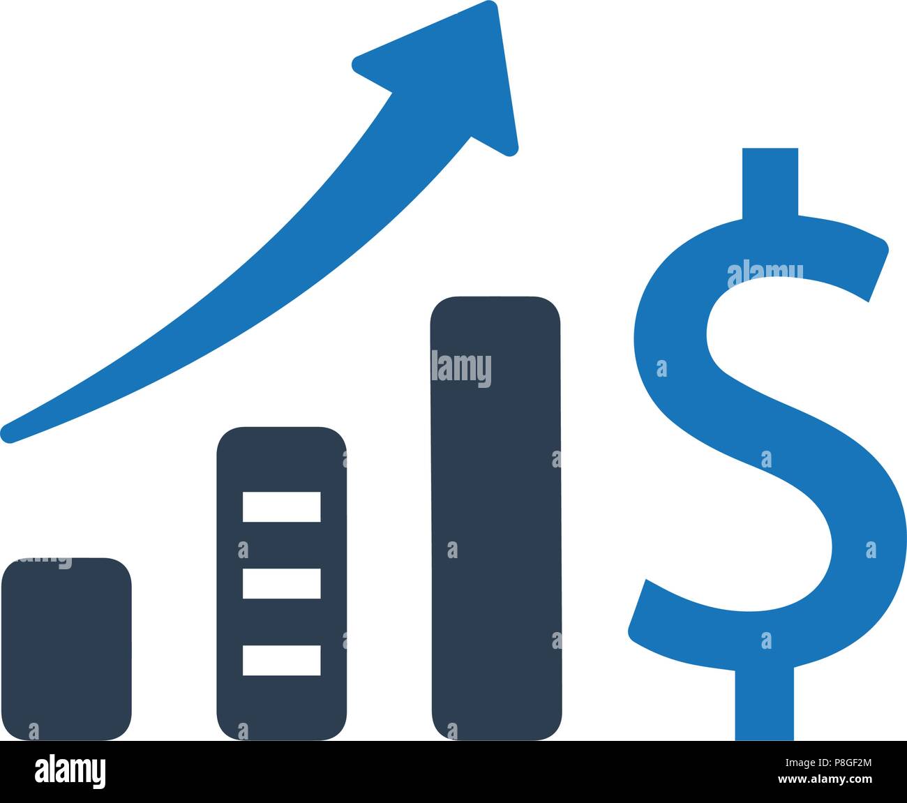 Business Growth Report Icon Stock Vector Image & Art - Alamy