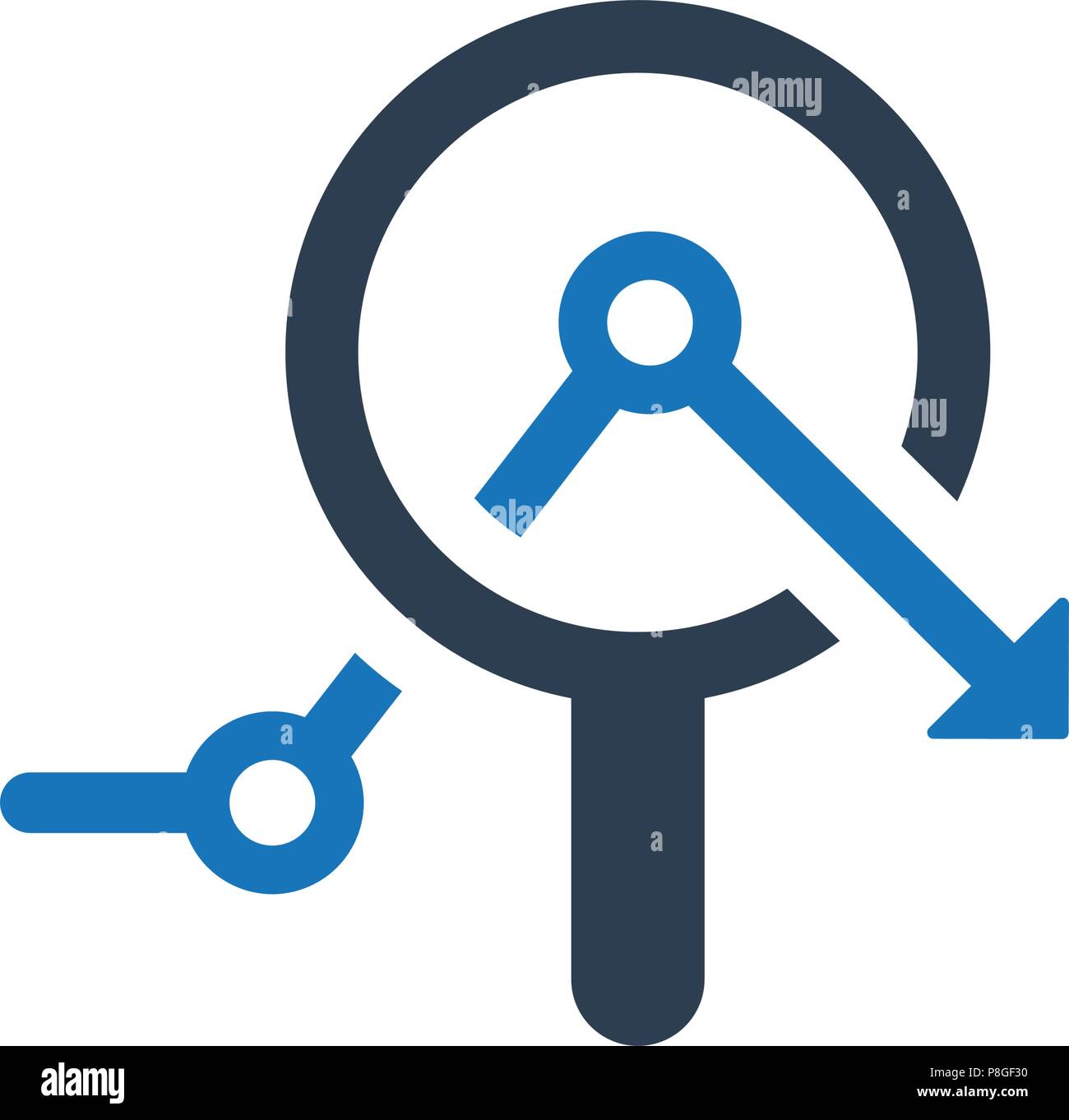 Financial Analysis Icon Stock Vector Image & Art - Alamy