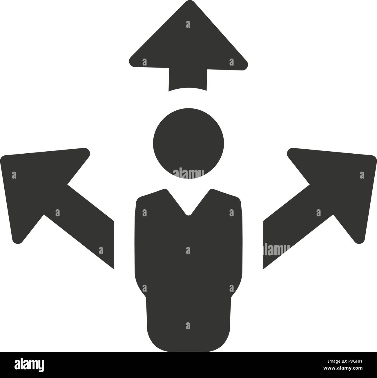 Decision Making Icon Stock Vector Image & Art - Alamy