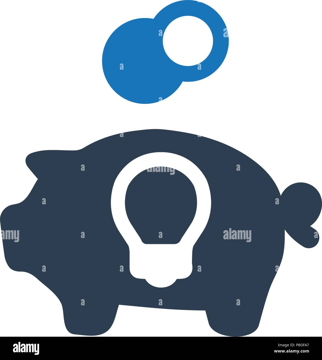 Saving budget Stock Vector Images - Alamy