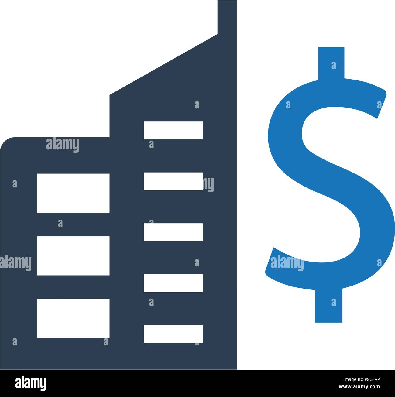 Commercial building Stock Vector Images - Alamy