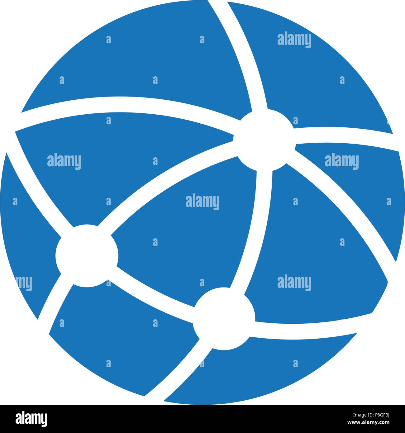 Global Communication Icon Stock Vector Image & Art - Alamy