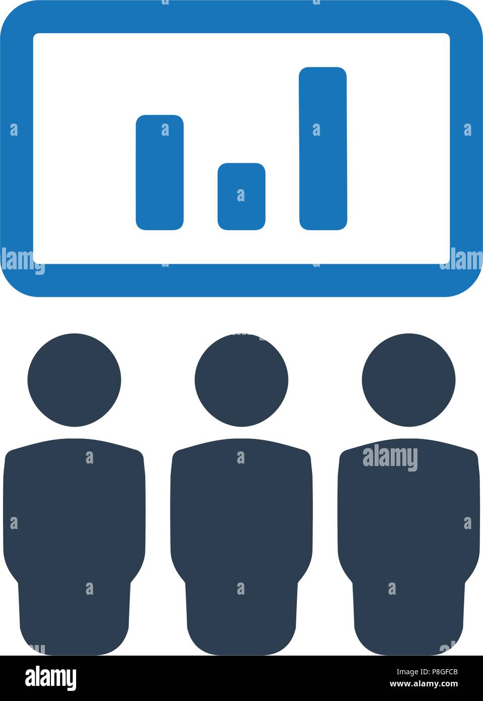 Business Presentation Icon Stock Vector Image & Art - Alamy