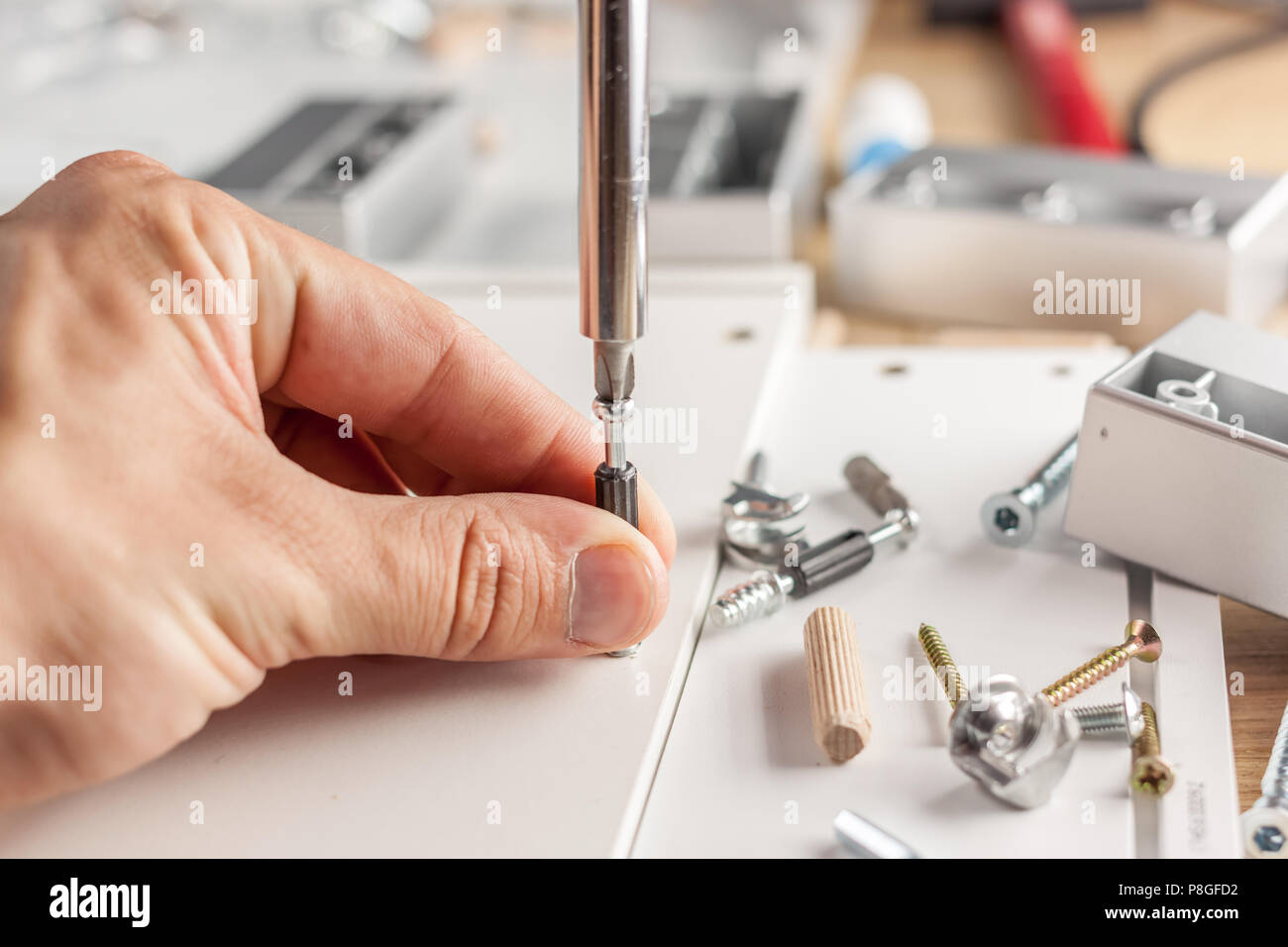 Self assembly furniture not ikea hi-res stock photography and images ...