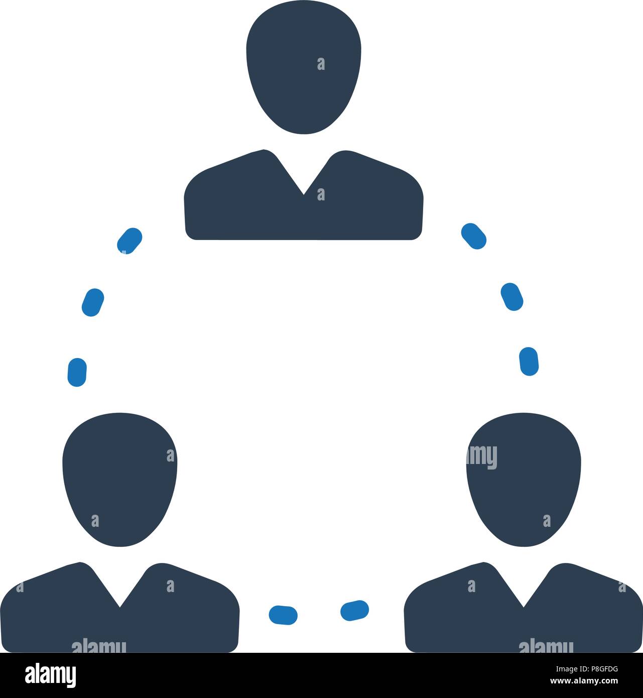 Business Teamwork Communication Icon Stock Vector Image & Art - Alamy