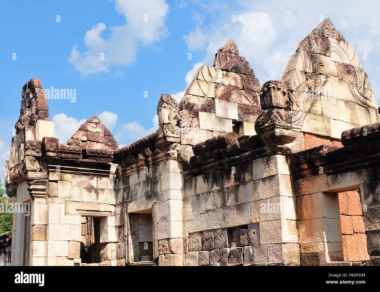 Prasat Sdok Kok Thom The Historical Park in Thailand with Shiva Lingam ...