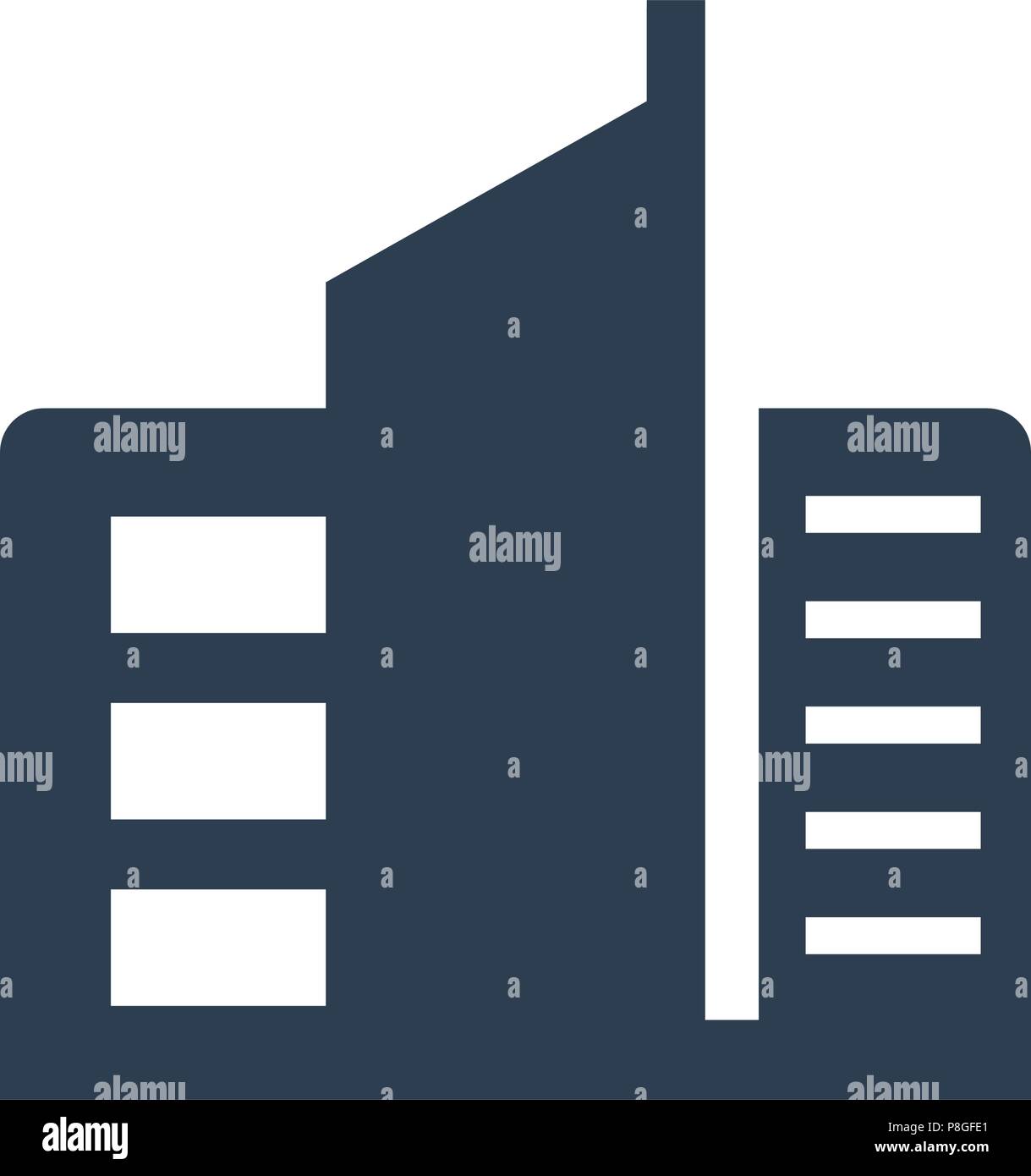 Office Building Icon Stock Vector Image & Art - Alamy