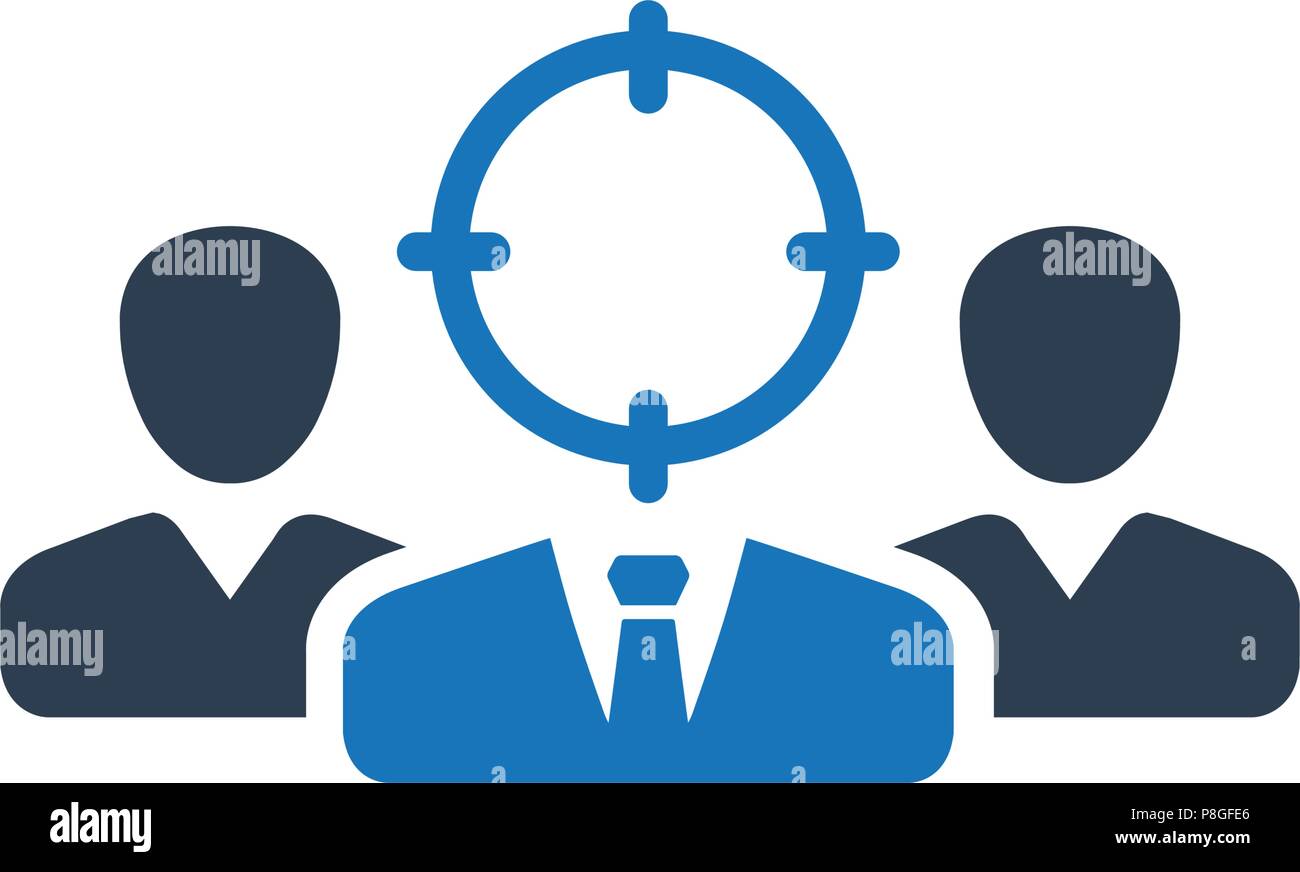 Target audience icon hi-res stock photography and images - Alamy