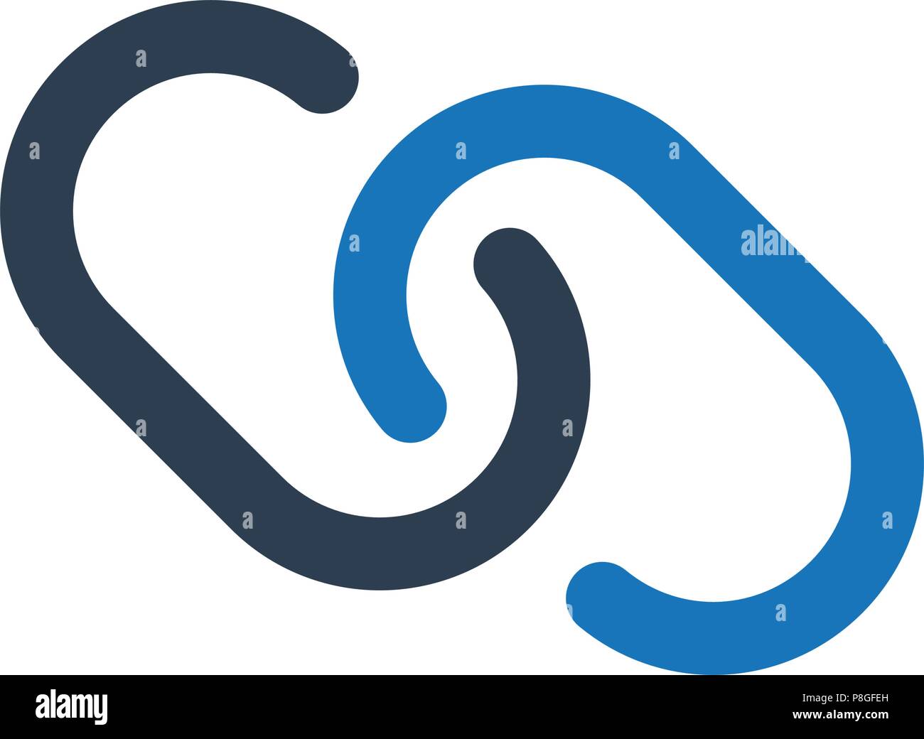 Link building icon Stock Vector Images - Alamy