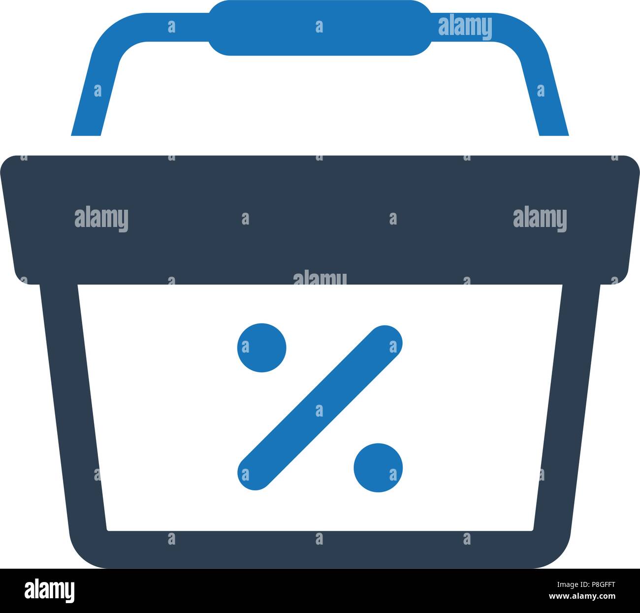 Shopping Discount Icon Stock Vector Image & Art - Alamy