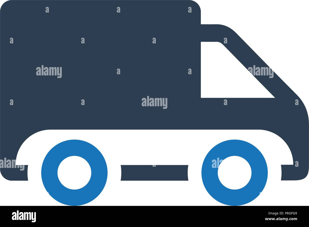 Courier Service Icon Stock Vector Image & Art - Alamy