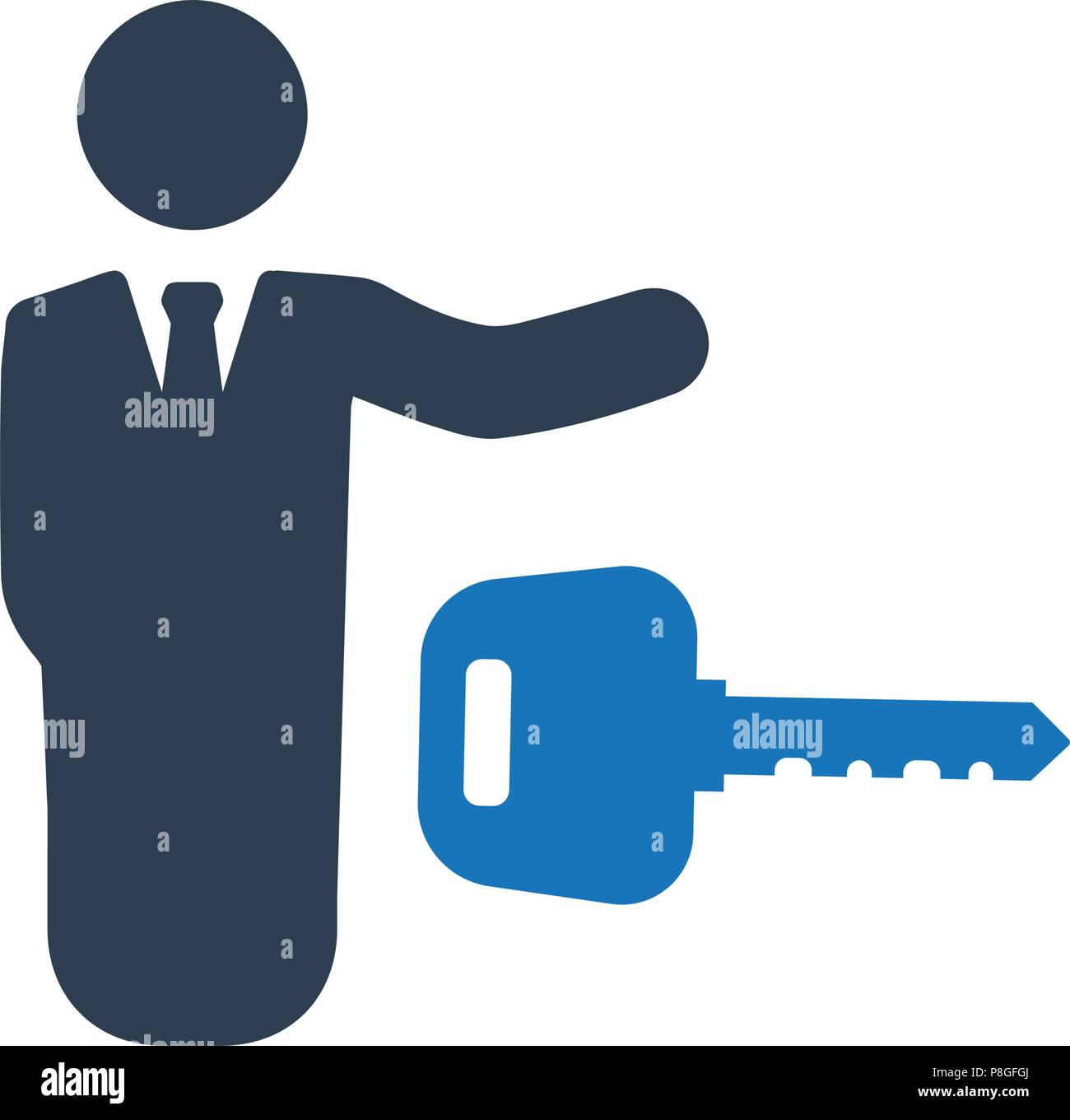 Business Key to Success Icon Stock Vector Image & Art - Alamy