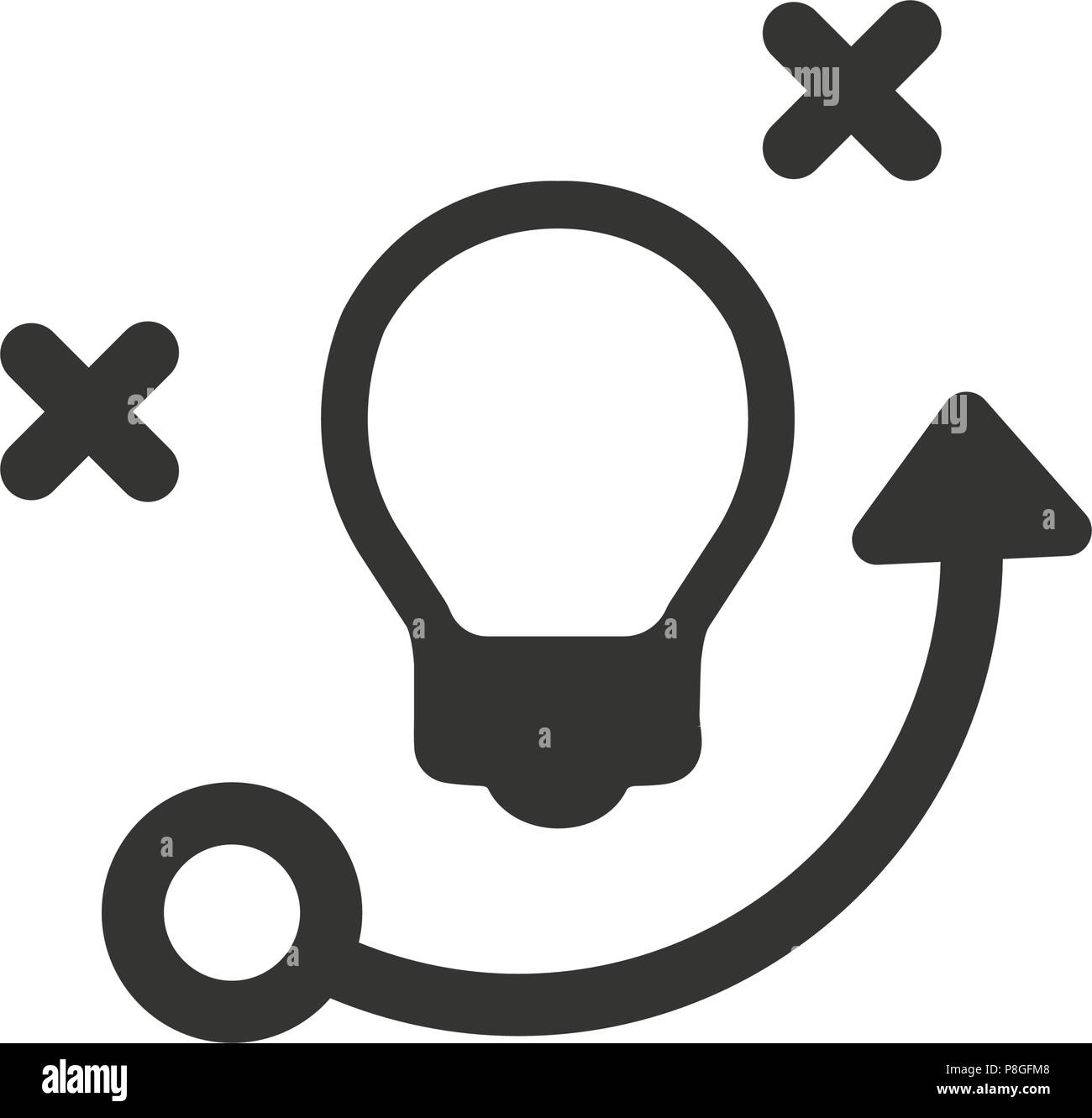 Business strategy icon hi-res stock photography and images - Alamy