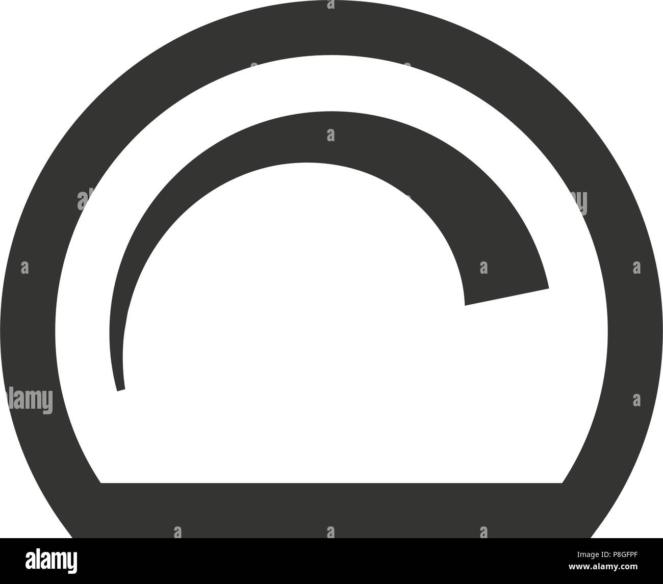 Dashboard, Speedometer Icon Stock Vector Image & Art - Alamy