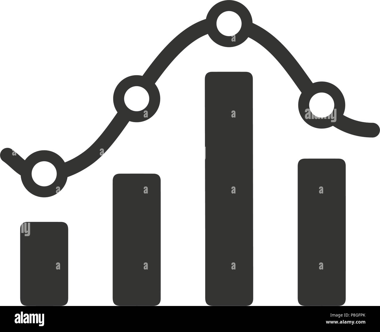 Graphical report Stock Vector Images - Alamy