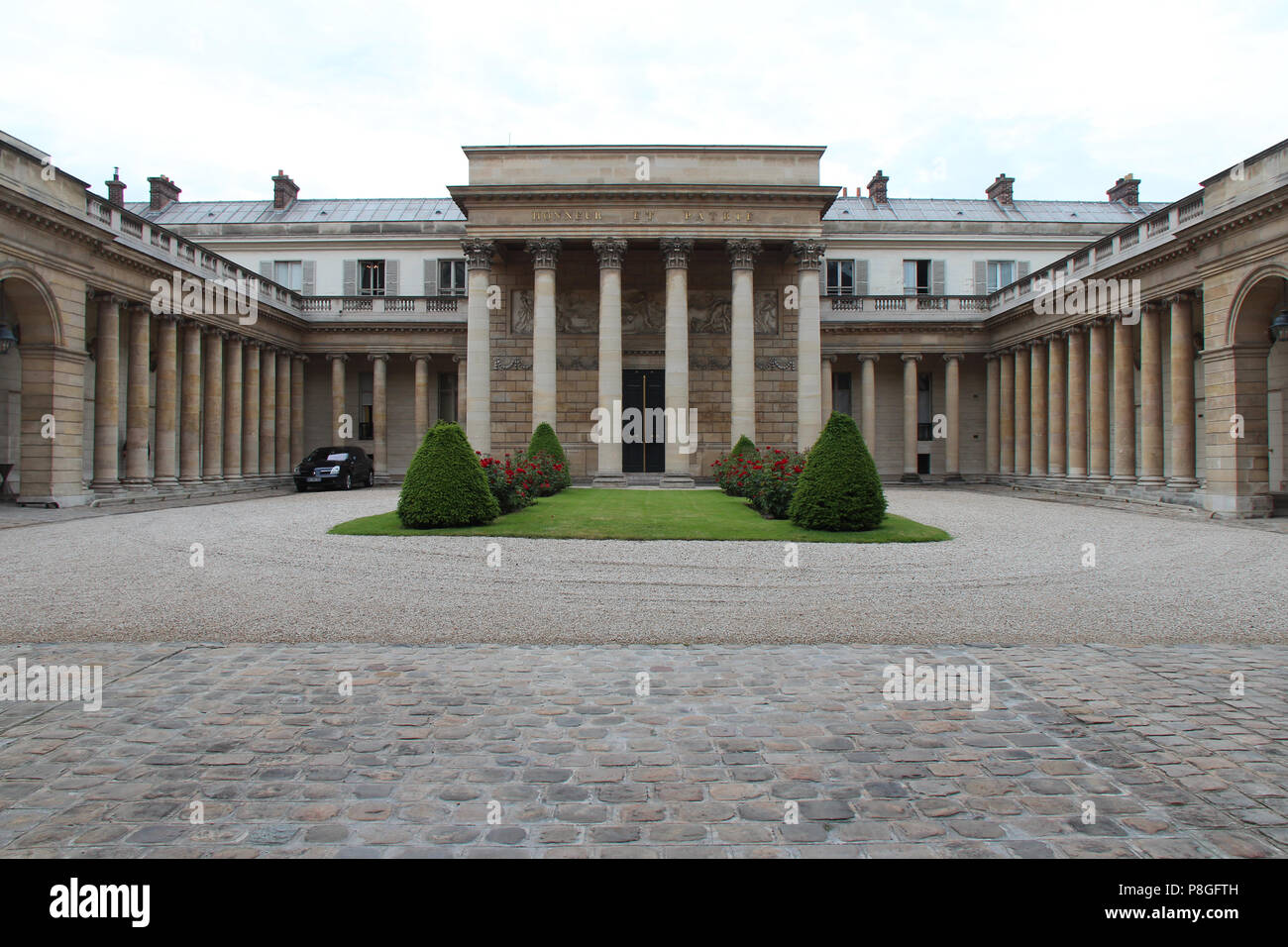 A mansion (Hôtel de Salm) in Paris (France Stock Photo - Alamy