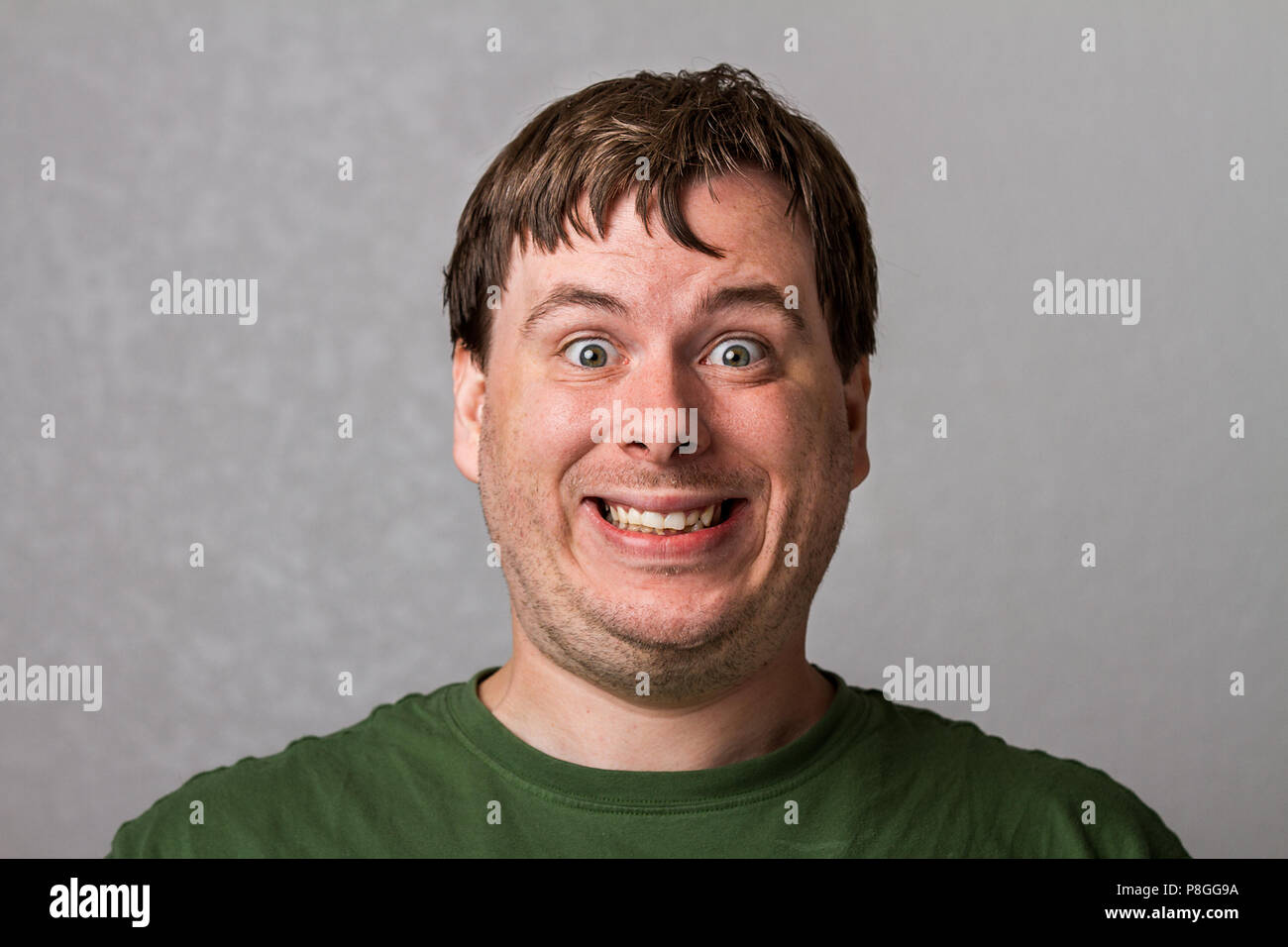 Odd smile hi-res stock photography and images - Alamy