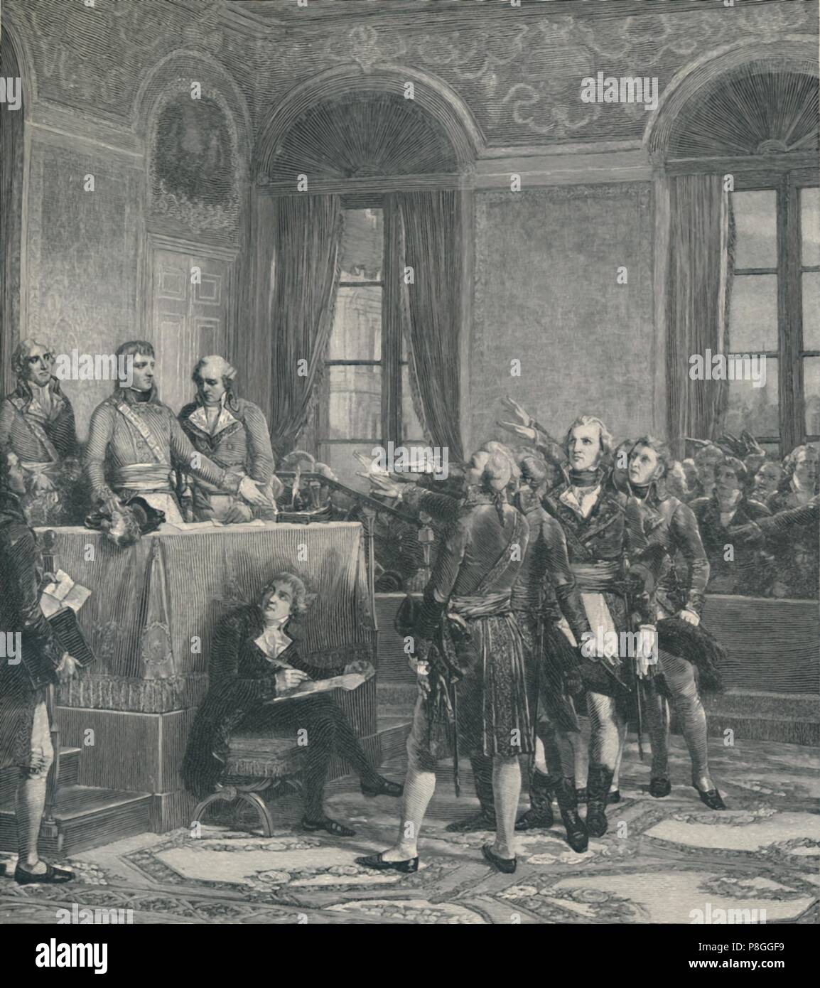 'Installation of the Council of State...December 25, 1799', (1896 ...