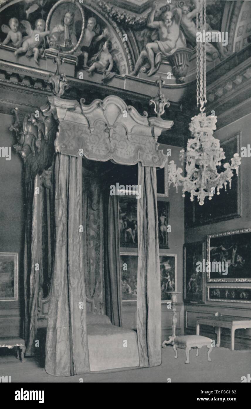 'State Bedstead made for George, Prince of Wales', 1927. Bed of George ...