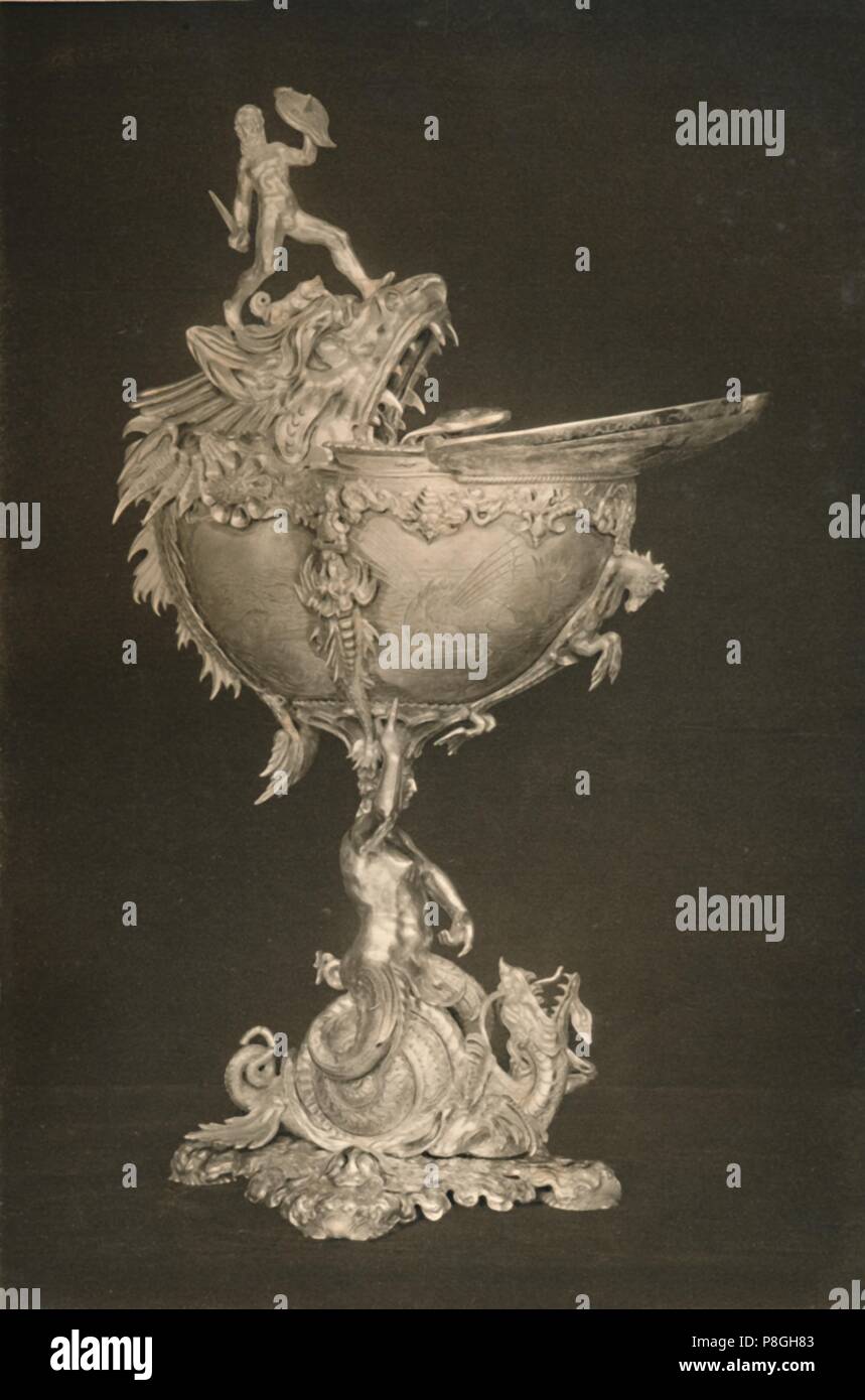 'Nautilus Cup', c16th - 17th century, (1927) . Artists: Edward F ...