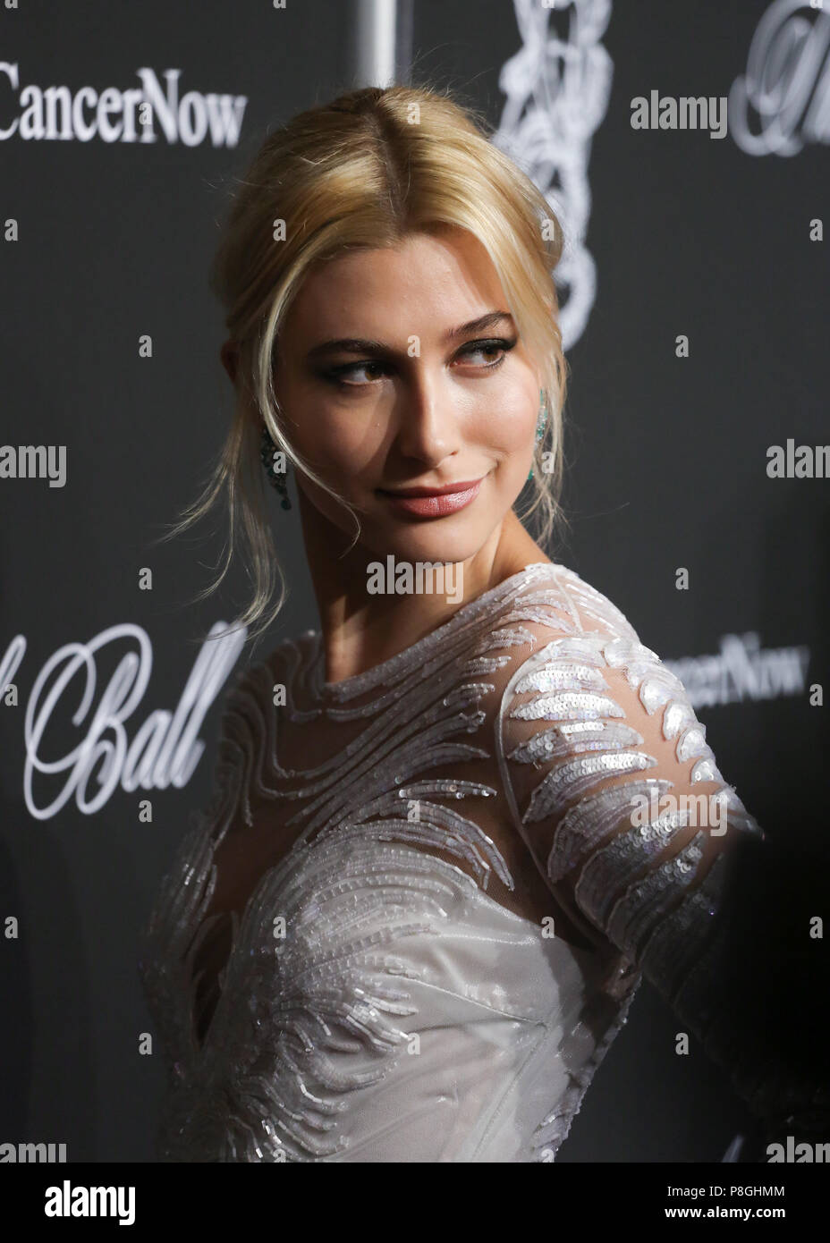 Model Hailey Baldwin attends 2014 Angel Ball at Cipriani Wall Street on ...