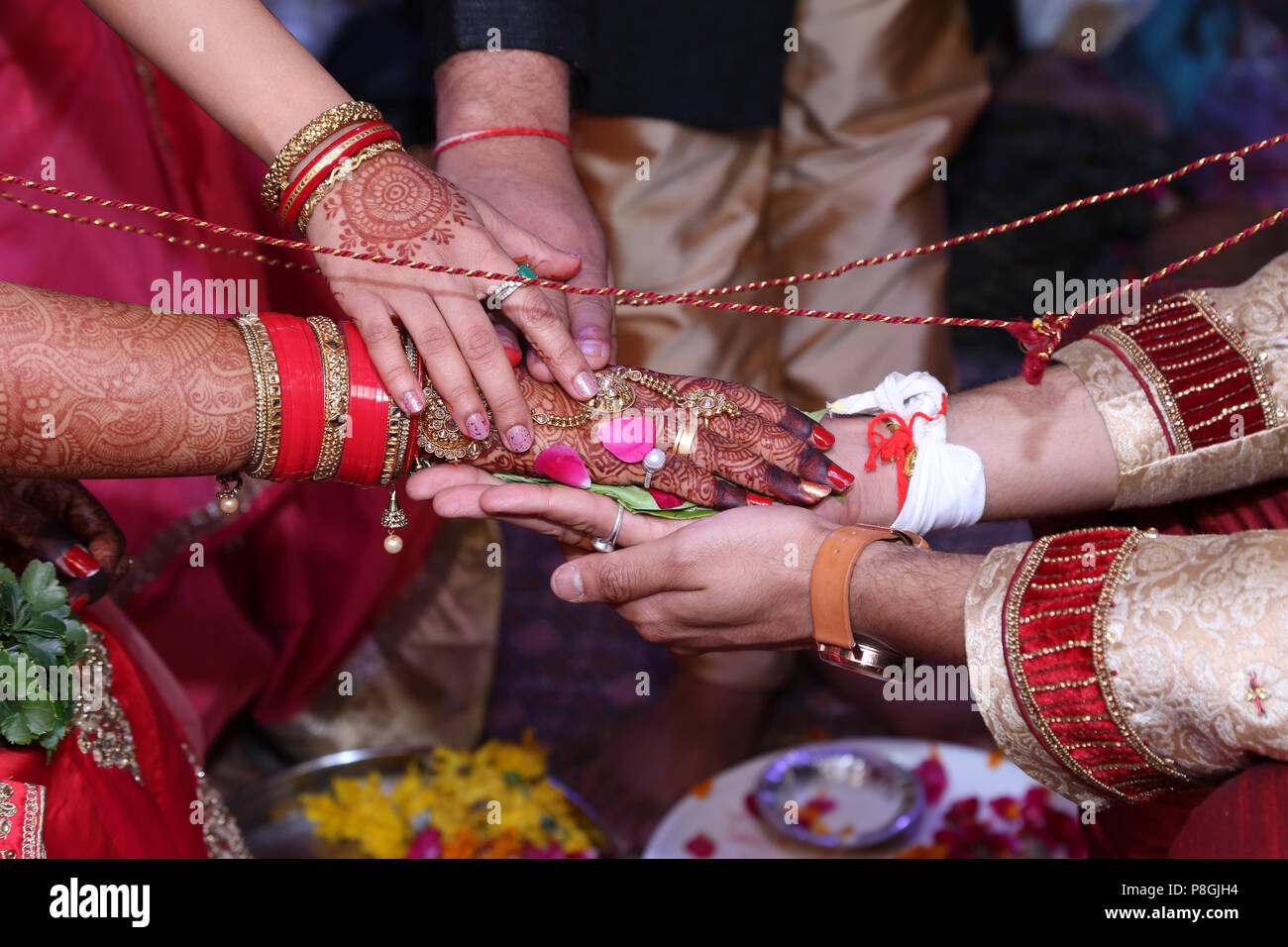 Indian traditional wedding Stock Photo - Alamy