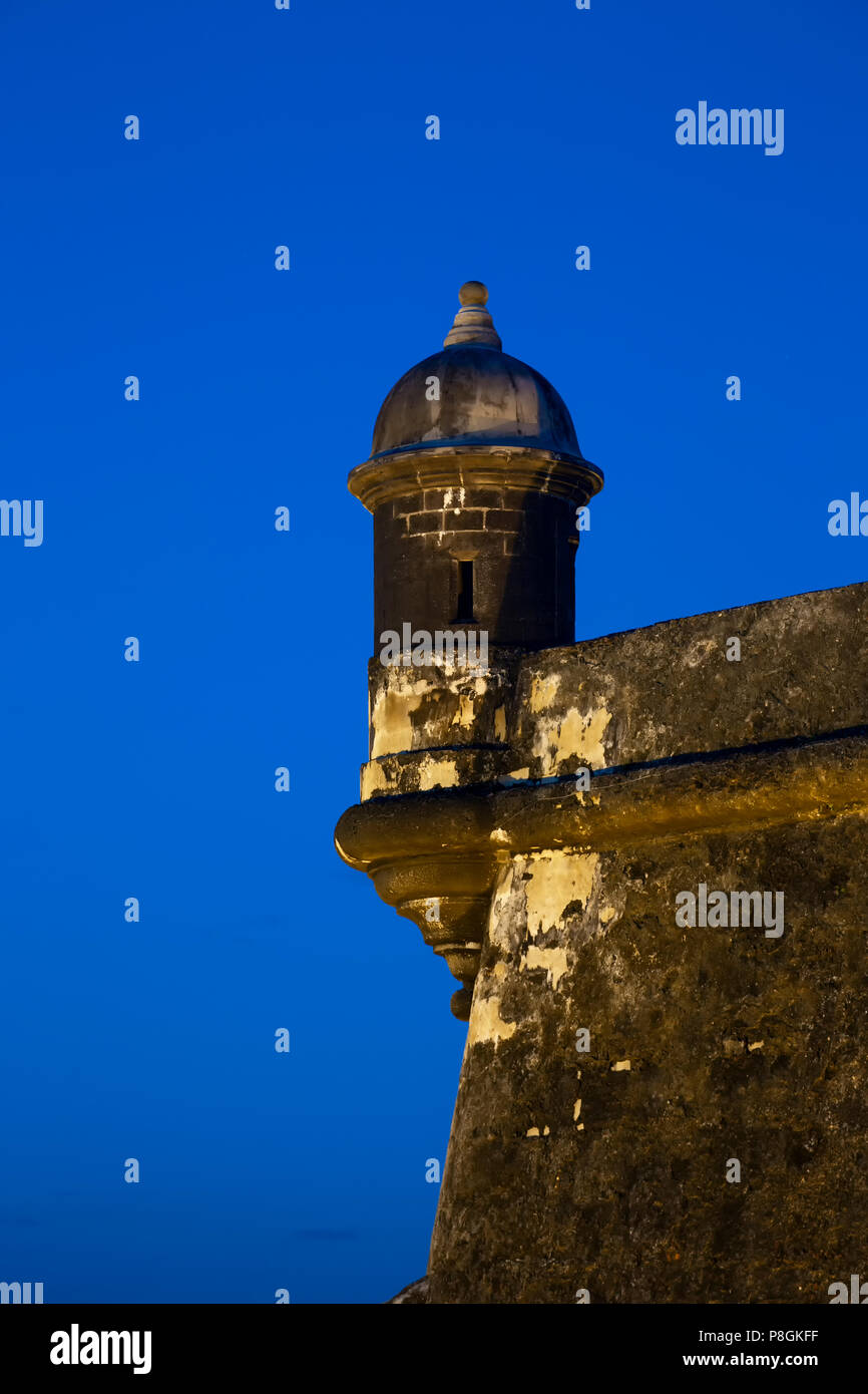 Sentry box (garita), San Felipe del Morro Castle, San Juan National ...