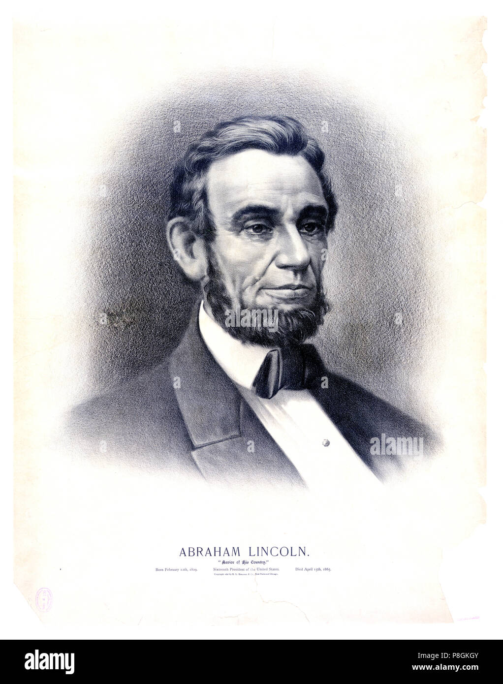 Abraham lincoln Cut Out Stock Images & Pictures - Alamy