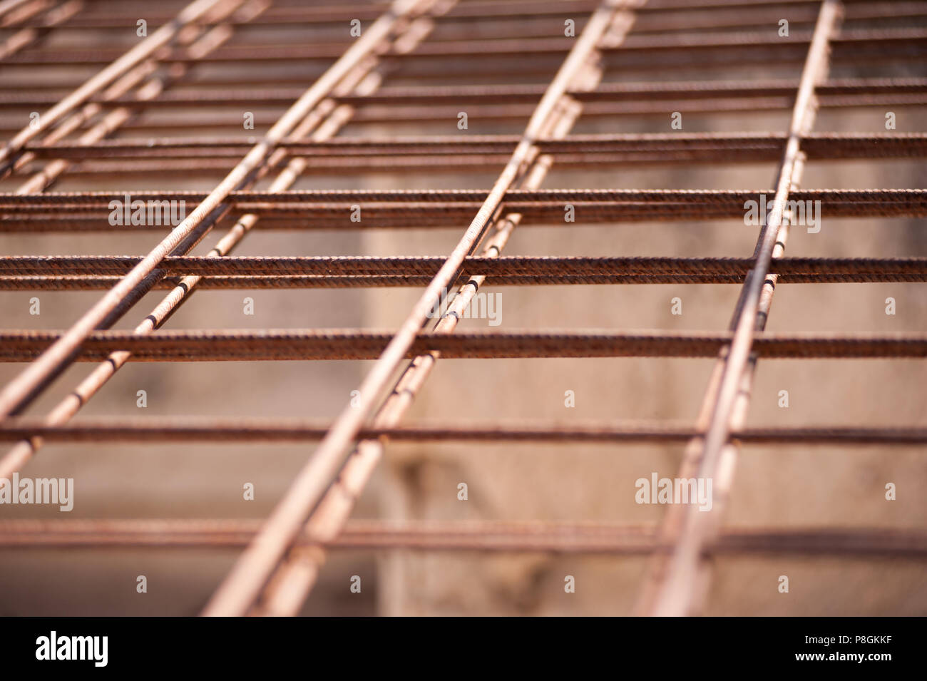 iron in building place Stock Photo - Alamy
