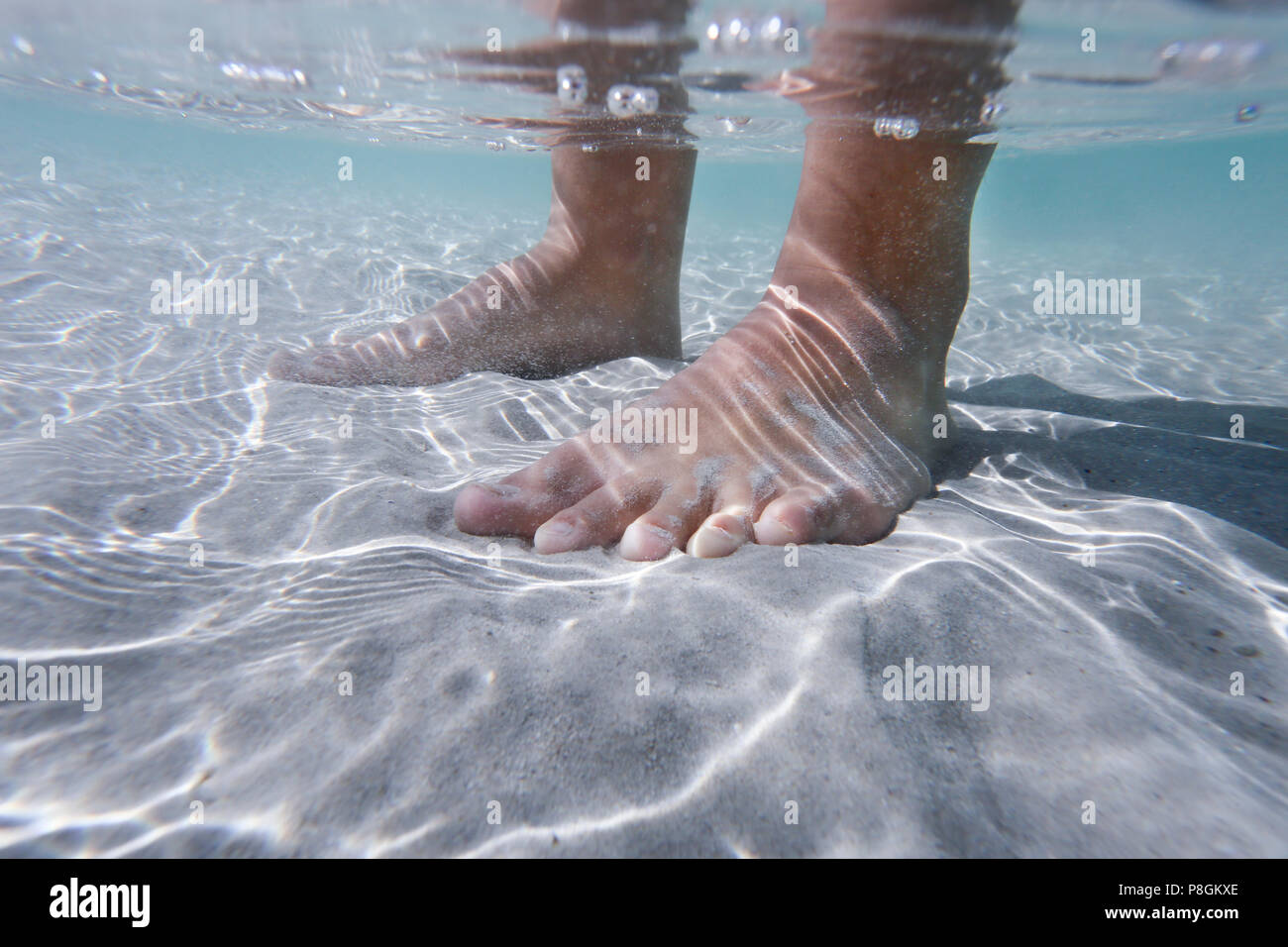 Wet Woman's Feet High Resolution Stock Photography and Images - Alamy