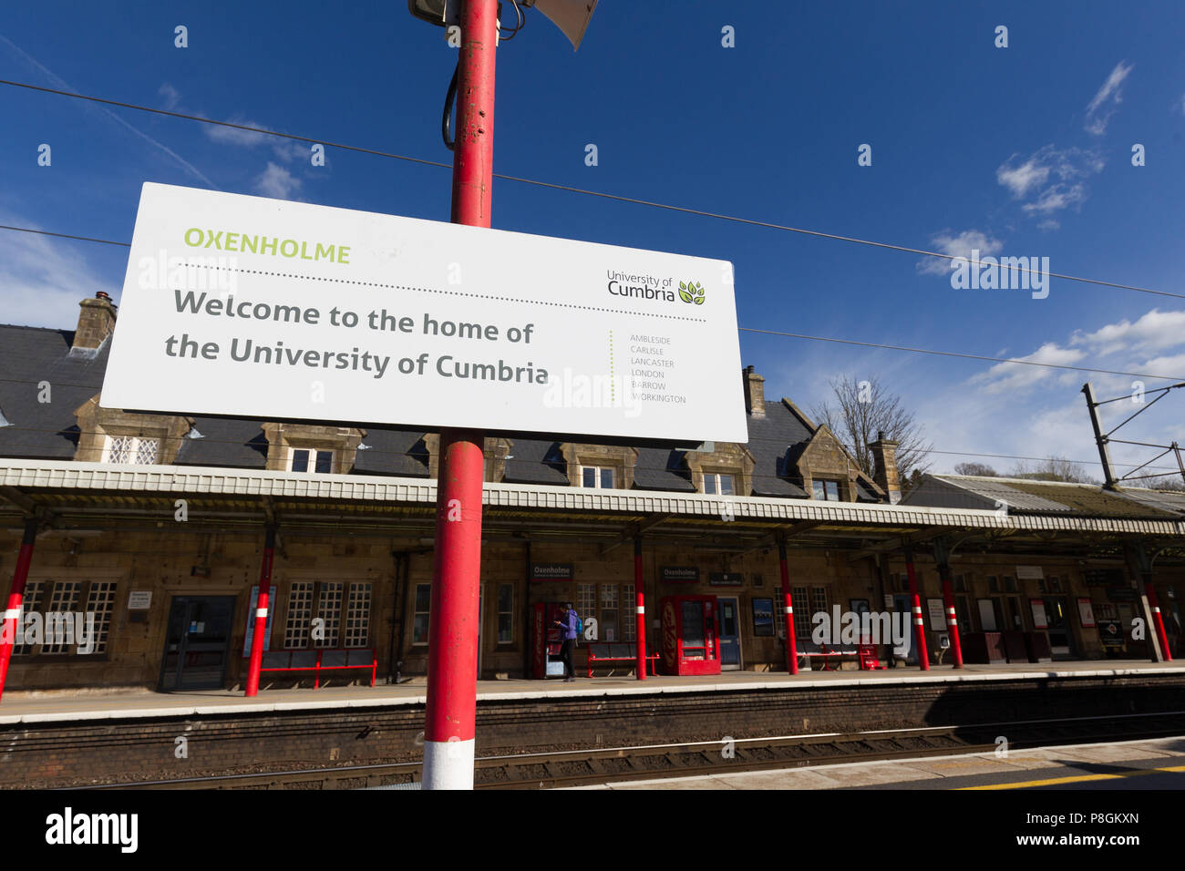 Oxenholme Railway Station Lake District Stock Photo - Alamy