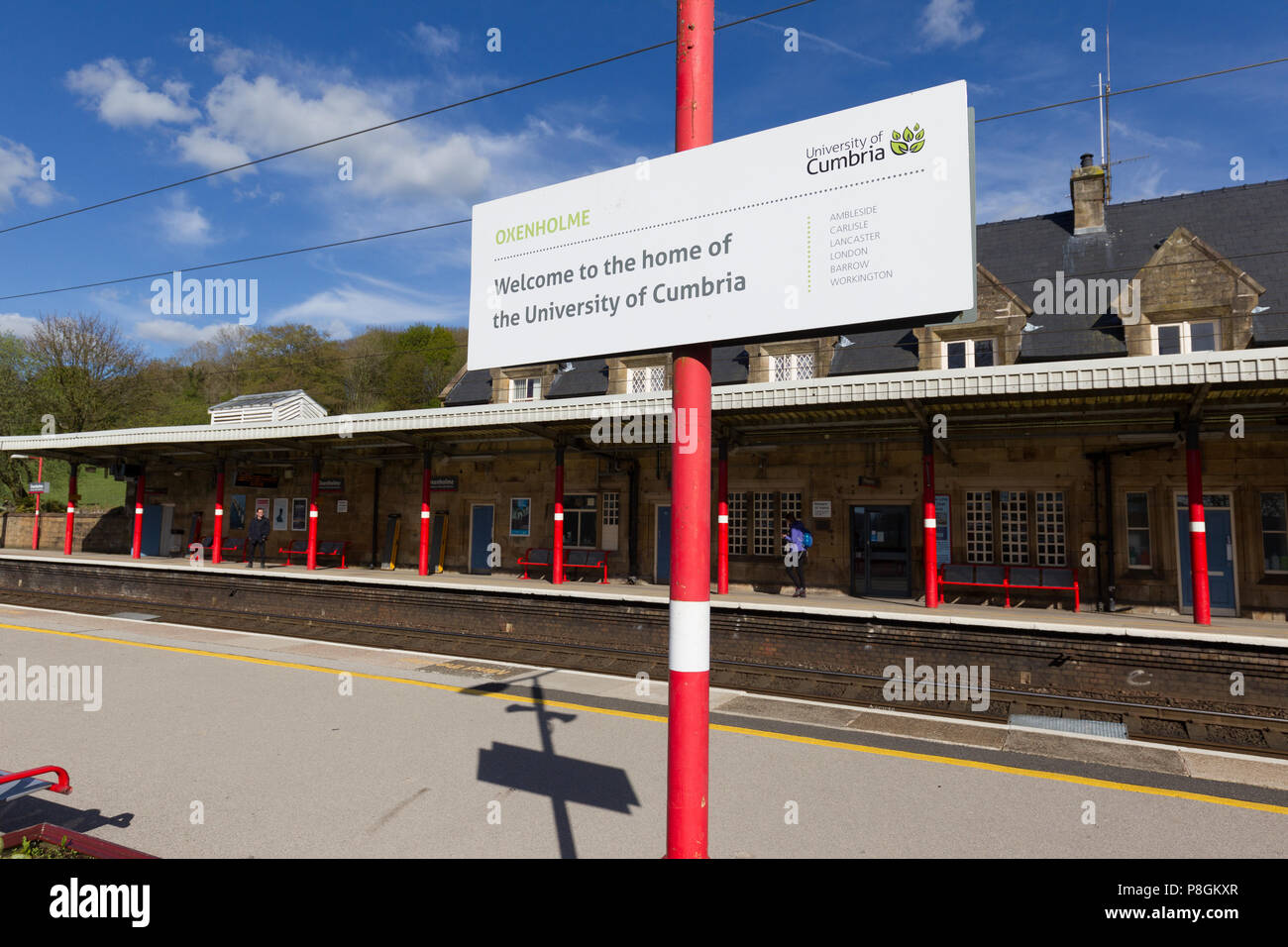 Oxenholme Railway Station Lake District Stock Photo - Alamy