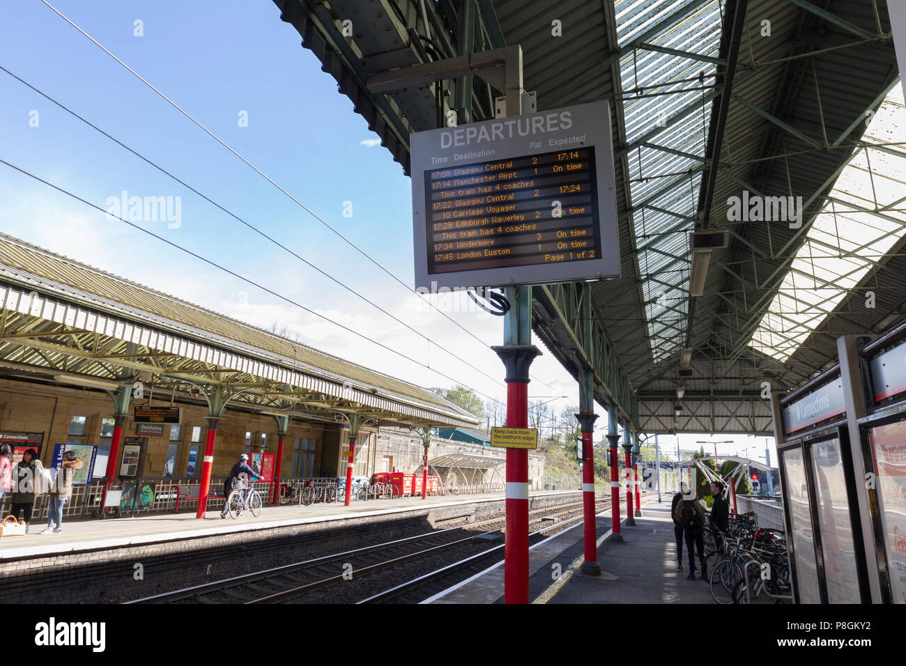 Oxenholme Railway Station Lake District Stock Photo - Alamy