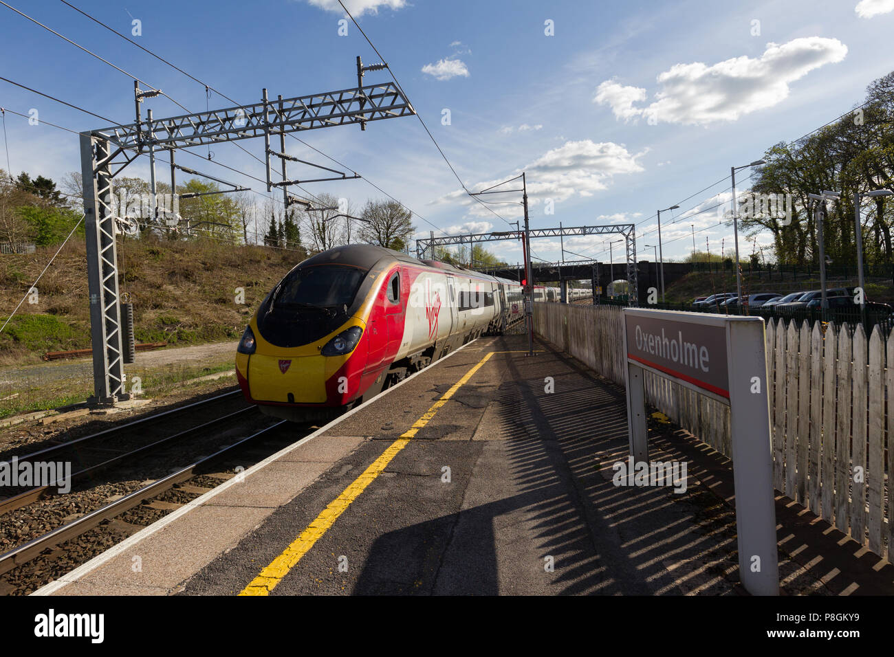 Oxenholme Railway Station Lake District Stock Photo - Alamy