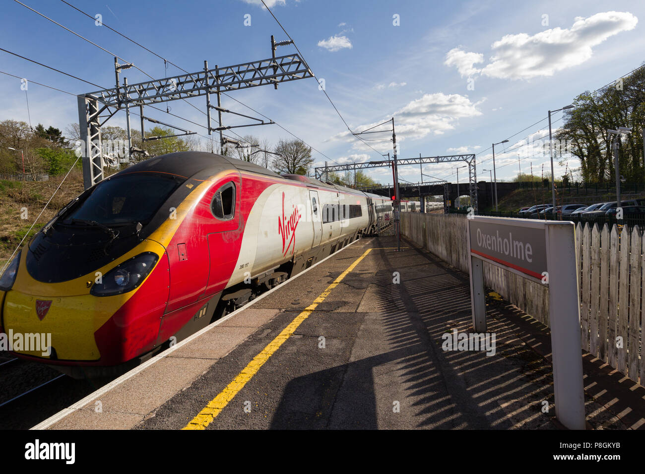 Oxenholme Railway Station Lake District Stock Photo - Alamy