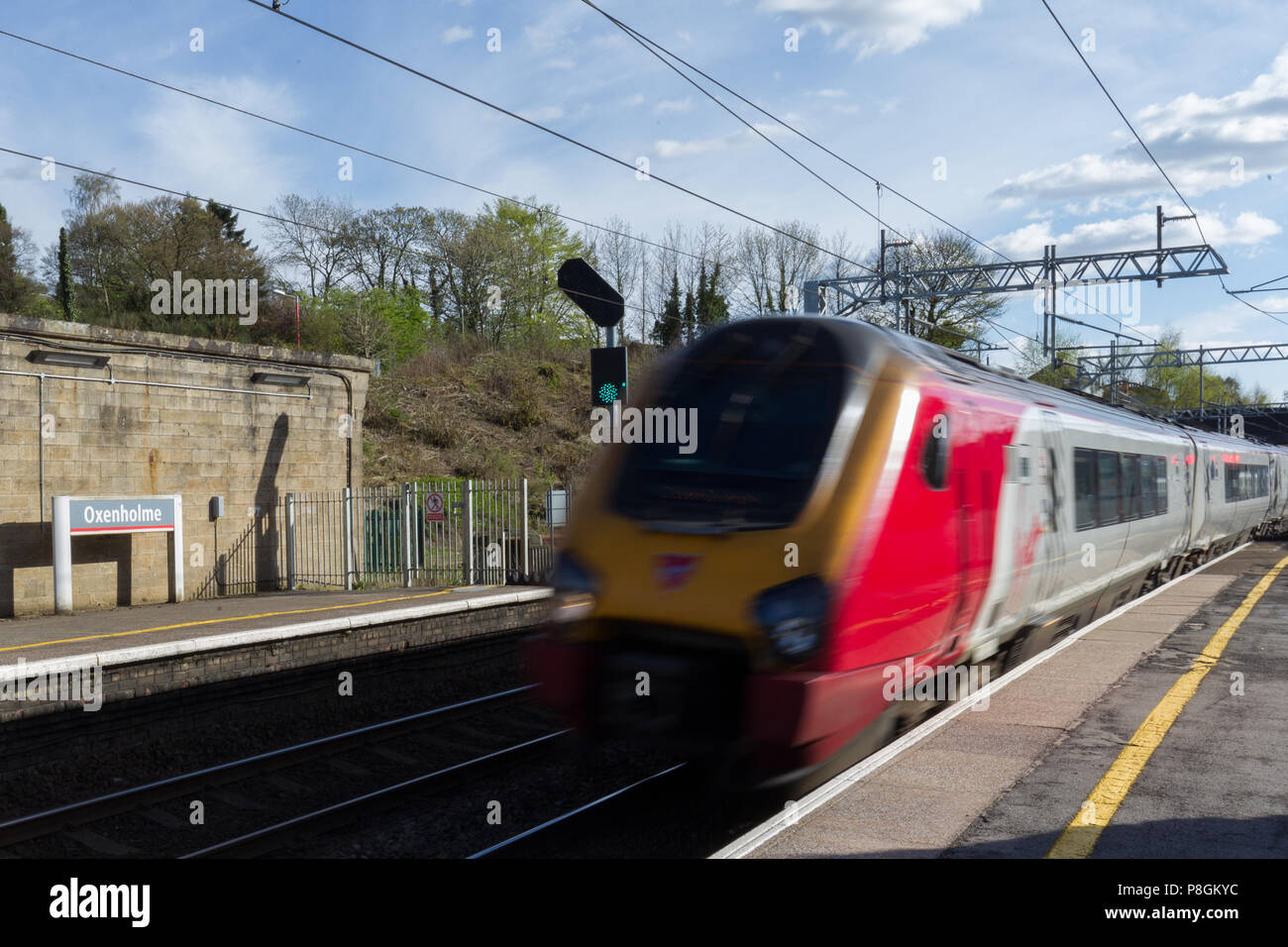 Oxenholme Railway Station Lake District Stock Photo - Alamy