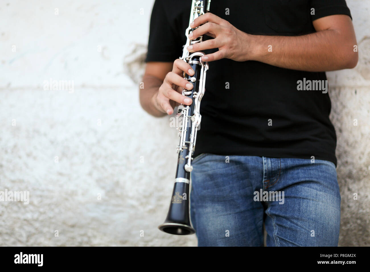 Clarinet player hi-res stock photography and images - Alamy